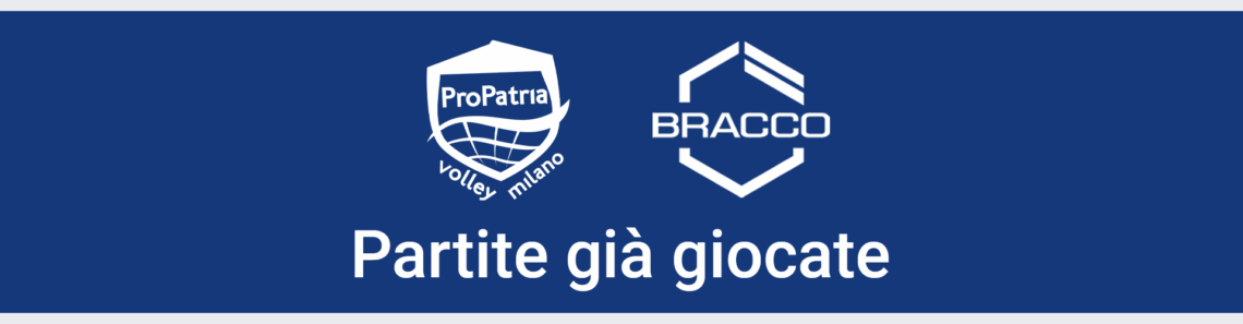 Campionati 2025 – Pro Patria Volley Milano